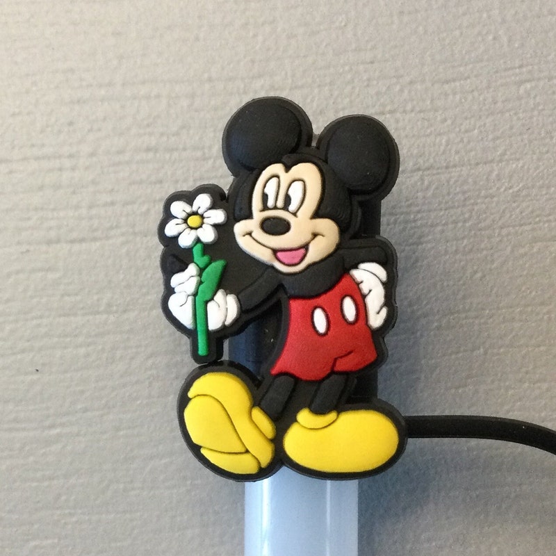 Mickey Mouse Straw Topper - Etsy