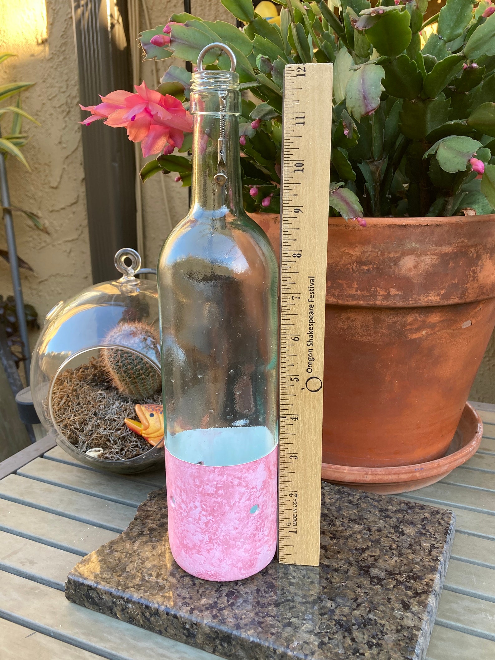 Smoking Incense Bottle Pink/clear Ashless Incense Holder - Etsy