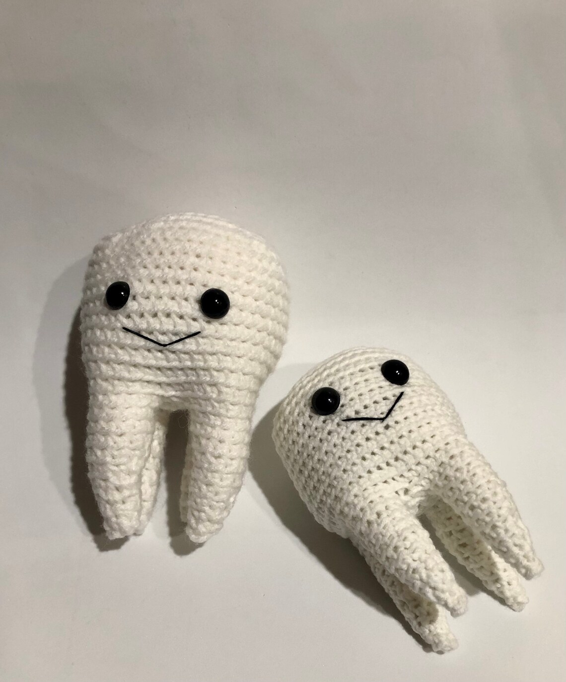 Tooth Amigurumi Crochet Tooth Pretend Play Amigurumi Tooth | Etsy