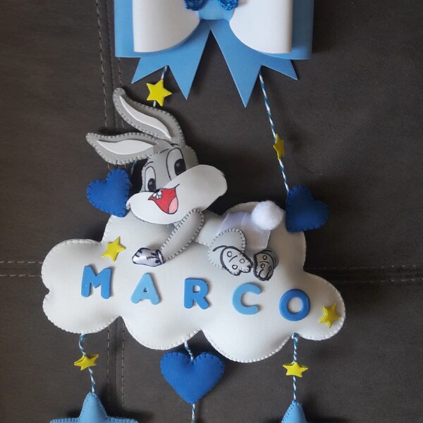 Fiocco nascita bimba - Etsy Italia