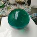 16.2kg(297b) Smooth Surface 24cm Big Tosca/tale Green Motifs Sphere ...