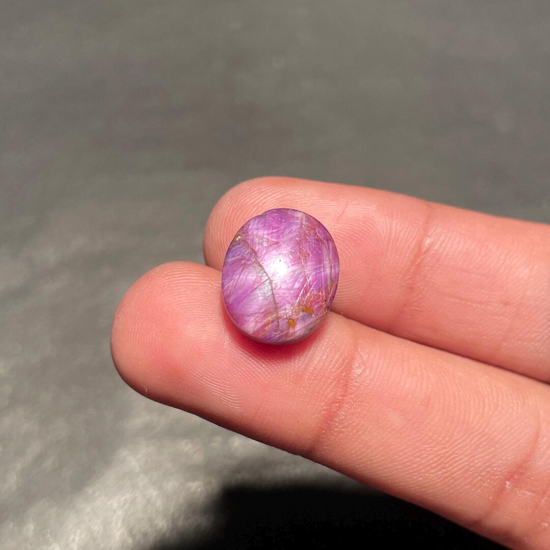 Red Rare Ruby Star Natural Six Ray Gemstone Cabochon 12 Ct | Love ...