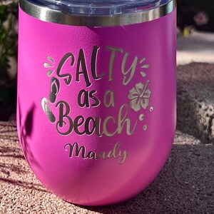 Personalized Summer Vibes Cup, Pool Side Tumbler, Backyard Party Cup ...