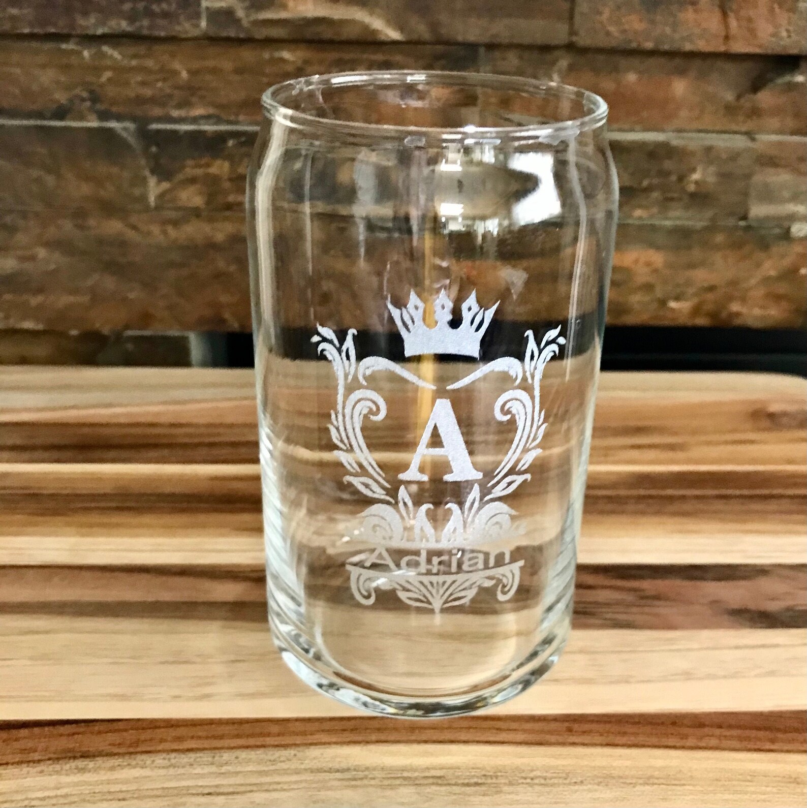 Laser Engraved Beer Glass Can Personalized Engraved Soda Can | Etsy