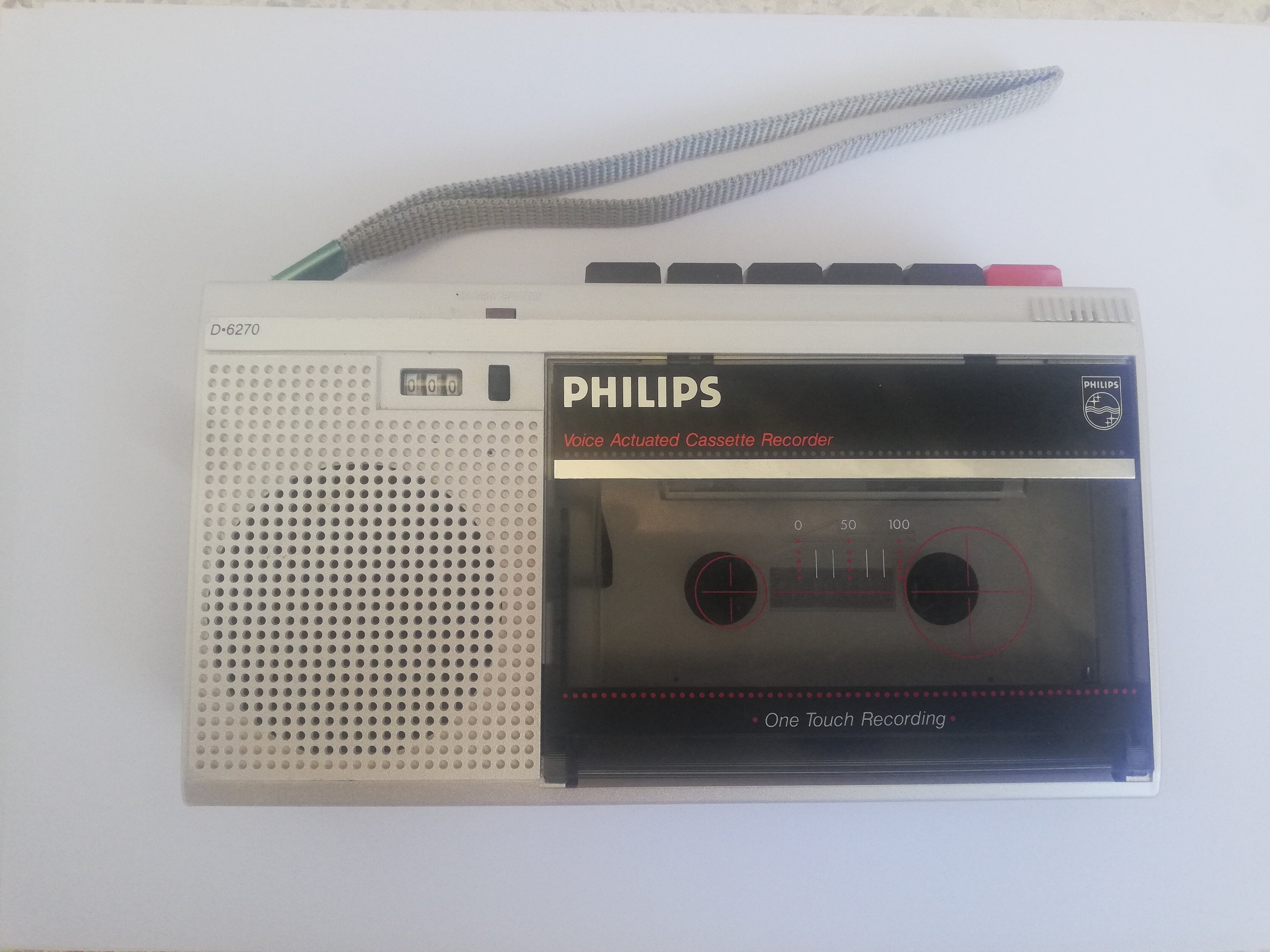 PHILIPS D.6270 Voice Actuated Cassette Recorder Vintage Made in Japan ...
