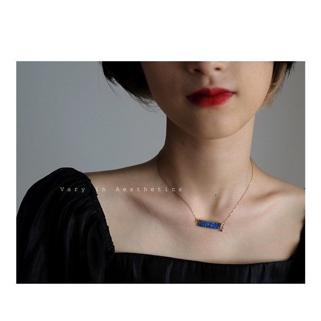 Handmade Crystal Necklace, Delicate Gifts for Her mom, Unique Piece ...