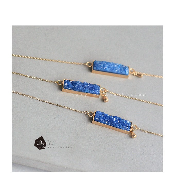 Handmade Crystal Necklace, Delicate Gifts for Her mom, Unique Piece ...