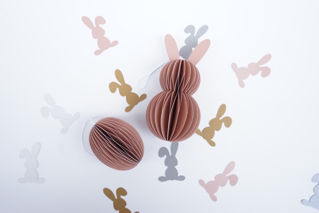 Easter Bunny and Egg Table Decor|| Set of 2|| Easter Decorations|| - Etsy