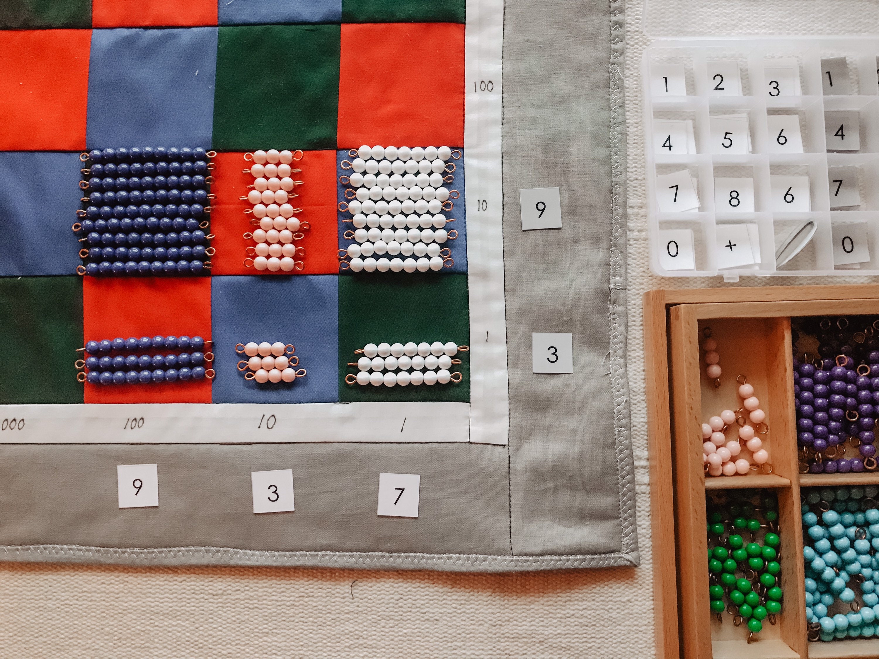 DIY Quilted Checkerboard, Montessori Math Mat, Digital Download PDF ...