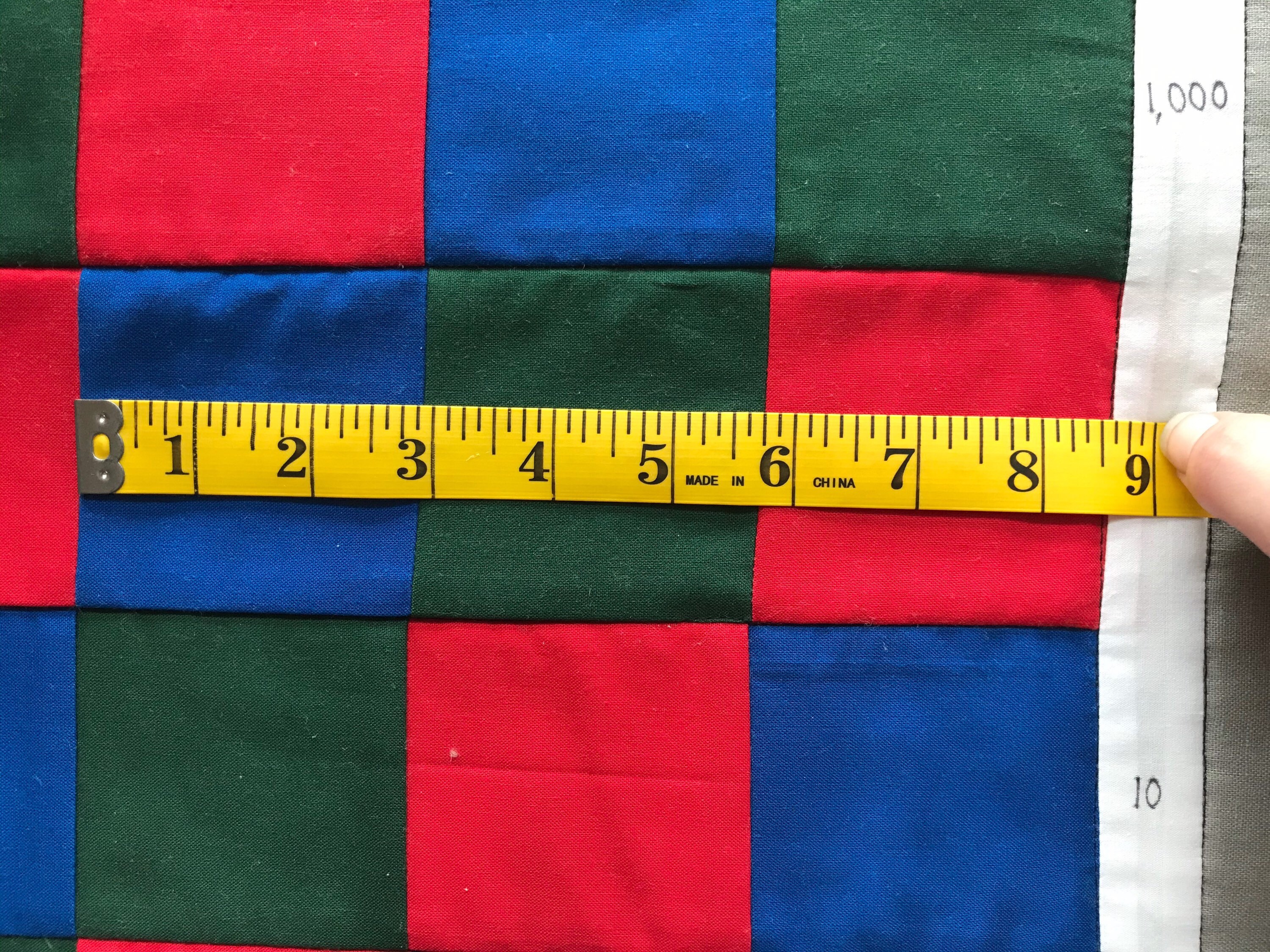 DIY Quilted Checkerboard, Montessori Math Mat, Digital Download PDF ...