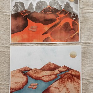 Montessori First Great Lesson Charts Instant Download PDF | Etsy Canada