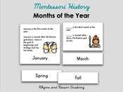 Montessori First Great Lesson Charts Instant Download PDF - Etsy Canada
