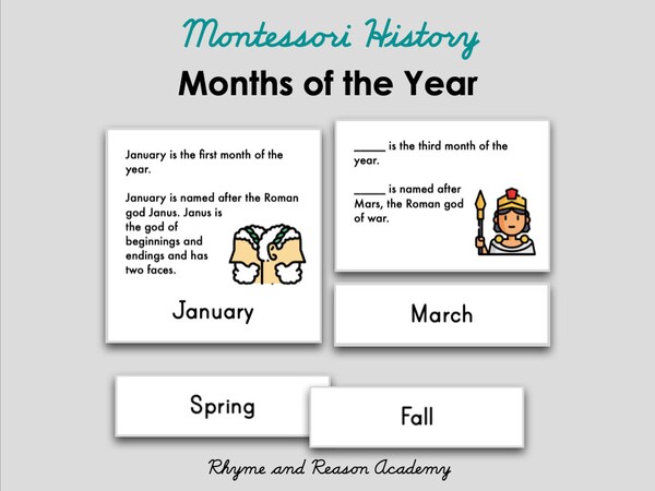 Montessori First Great Lesson Charts Instant Download PDF - Etsy Canada