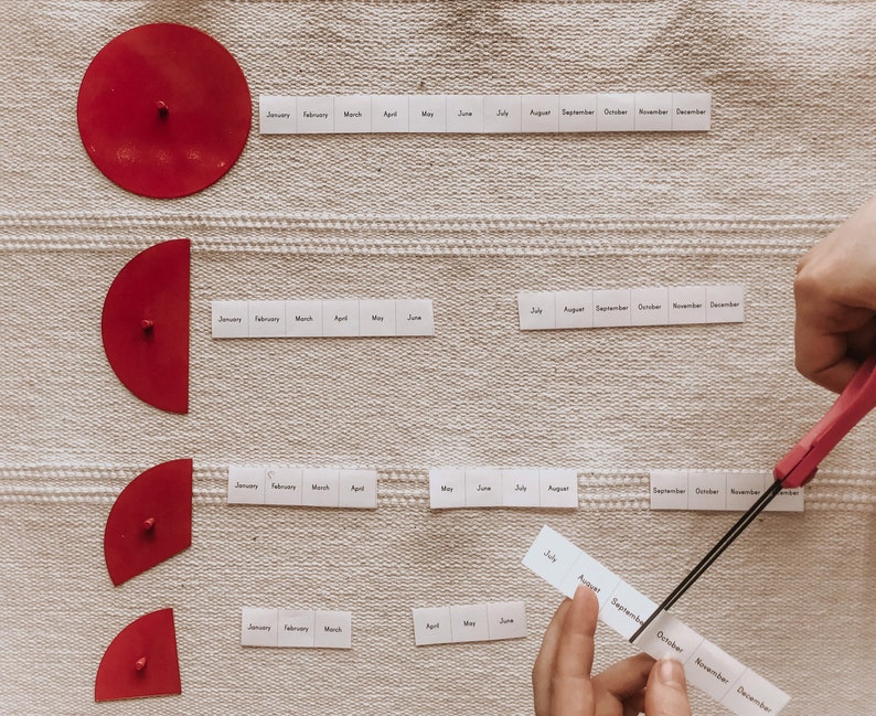 Passage of Time Montessori History Bundle Telling Time - Etsy