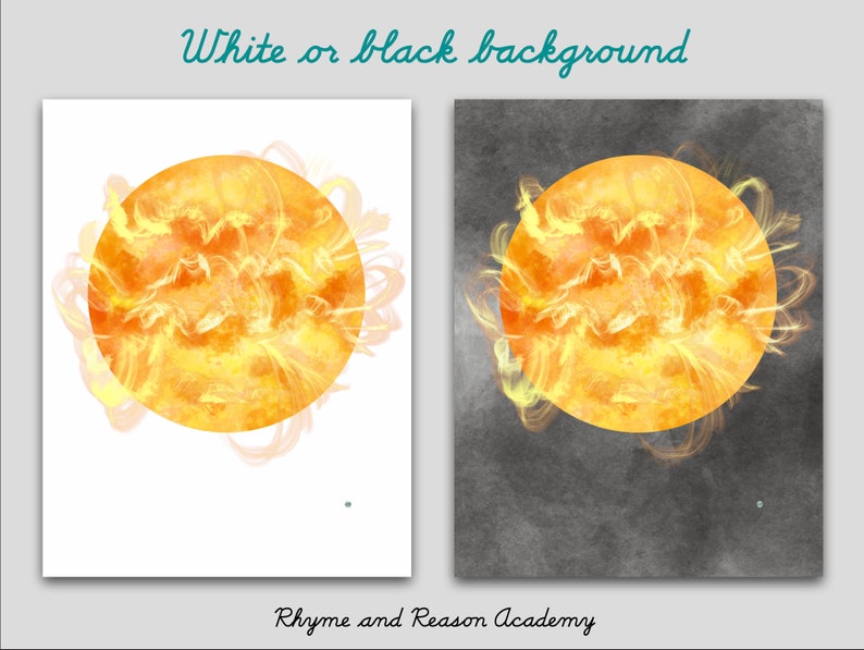 Montessori First Great Lesson Charts Instant Download PDF | Etsy Canada