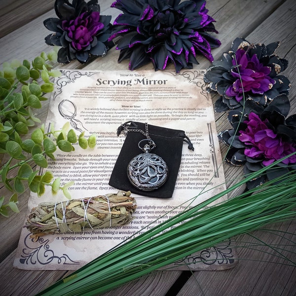 Scrying Mirror - Etsy