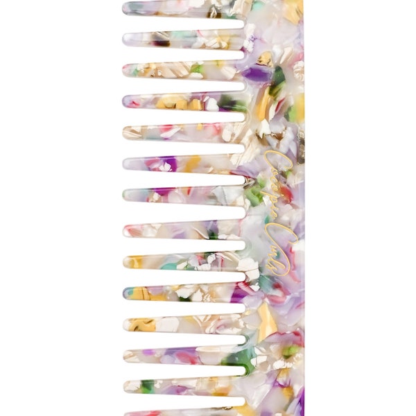 Pink Hair Comb - Etsy