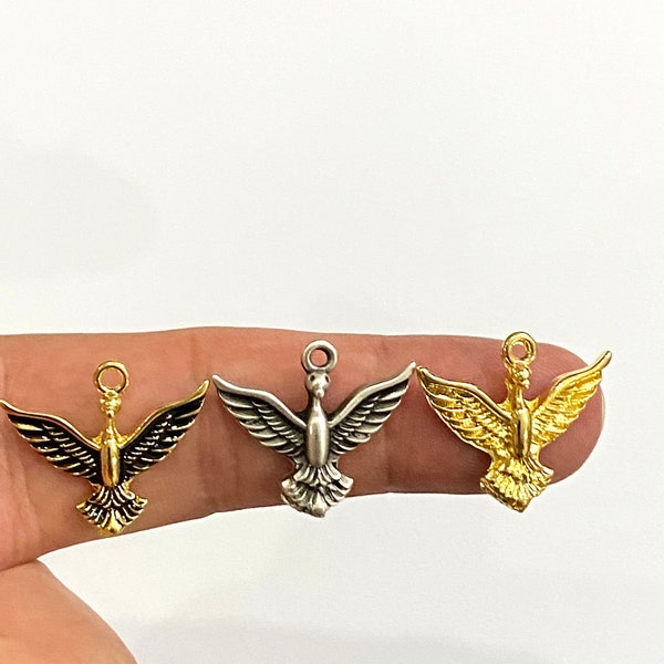 Phoenix Charm - Etsy