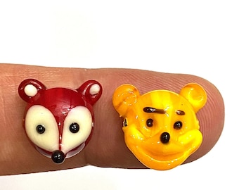 Murano Glass Fox - Etsy