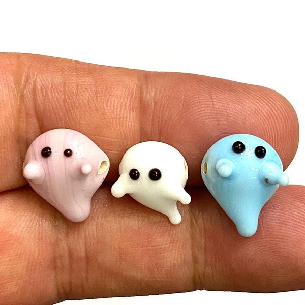 Lampwork Ghosts - Etsy