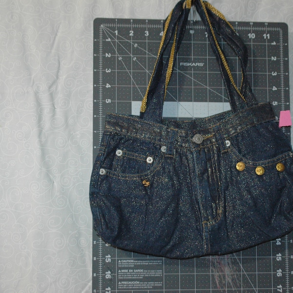 Jean Purse - Etsy