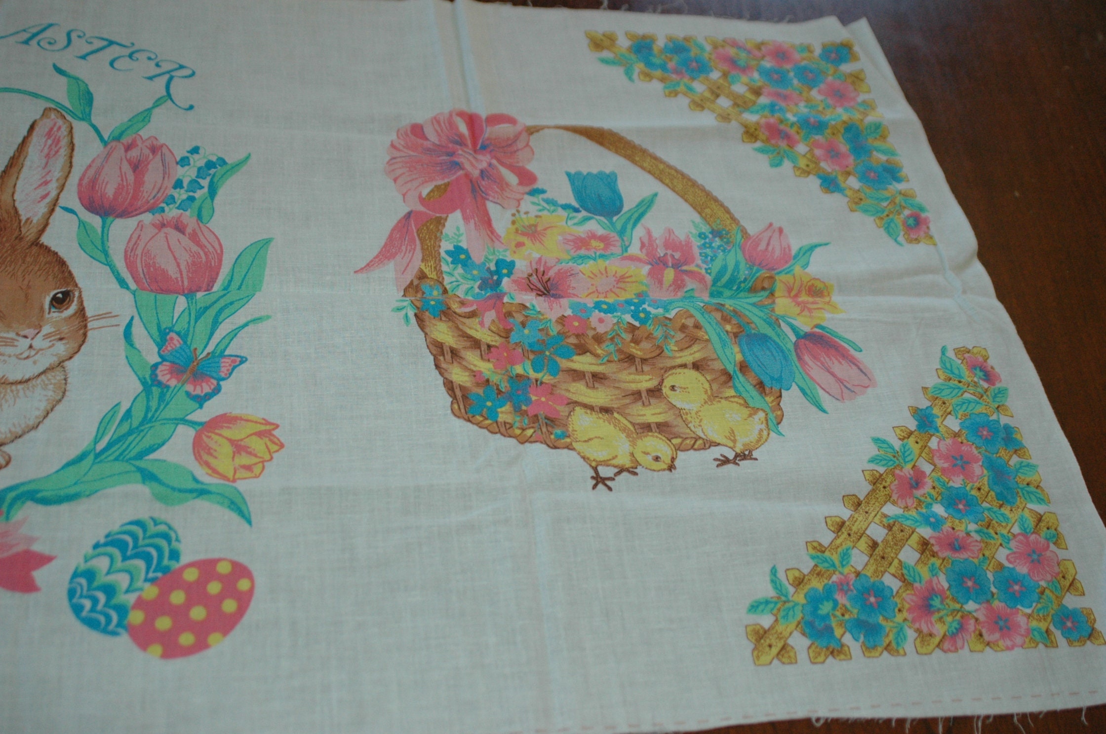 Easter Bunny Panel - Etsy