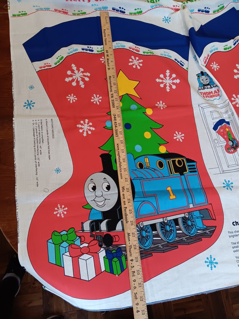 Thomas the Tank Engine HUGE Christmas Stocking-damaged - Etsy