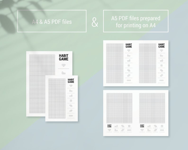 Game Tracker Printable | Adultris Game | Pixel Tracker | Goal Planner ...