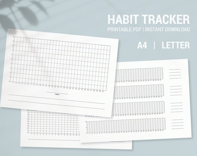 11 A4 PDF Various Grid Size Graph Paper Printable Writing - Etsy