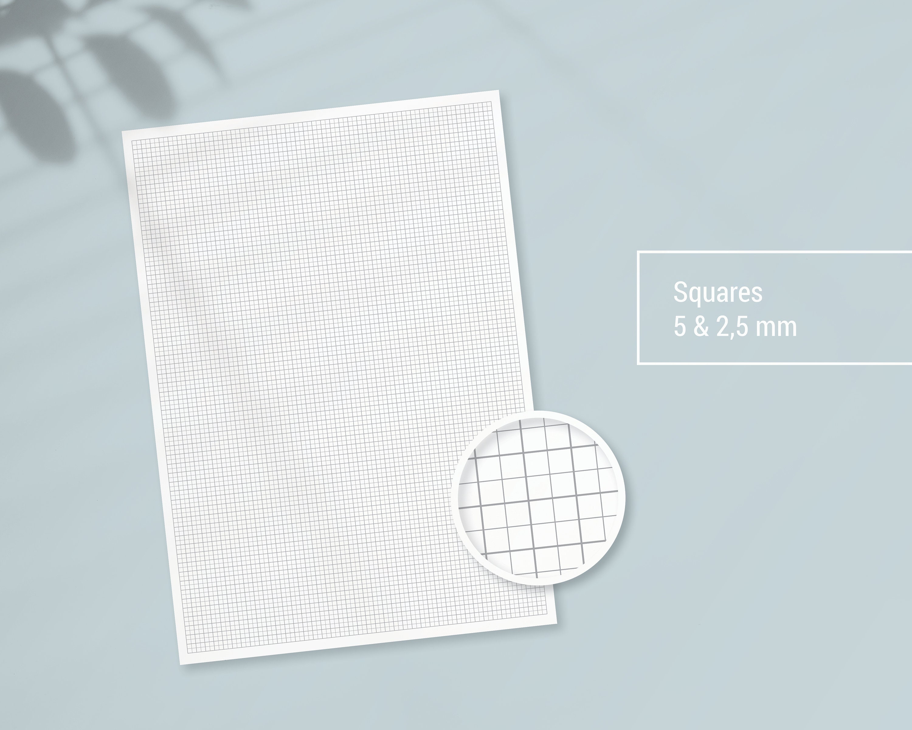 11 A4 PDF Various Grid Size Graph Paper | Printable Writing Paper Blank ...