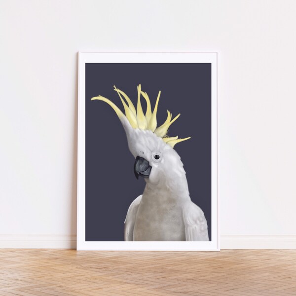 Cockatoo Art - Etsy