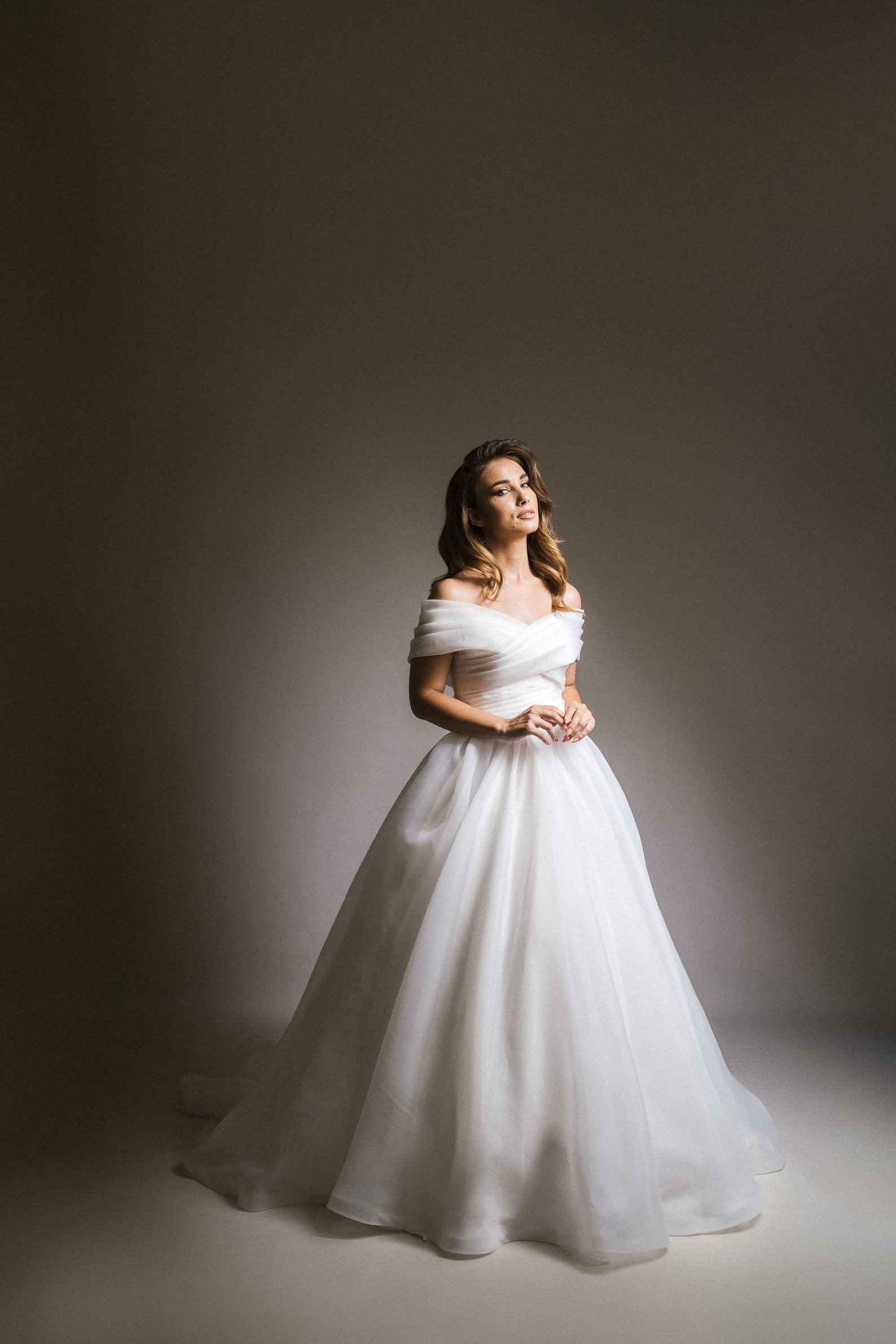 Bishop Sleeve Bridal Dressaline Wedding Dressremovable Long - Etsy