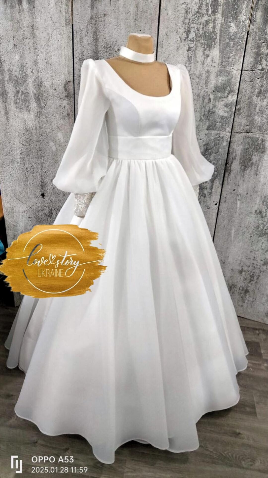 Bishop Sleeve Bridal Dress,ball Gown Bride Dress,long Sleeve Wedding ...