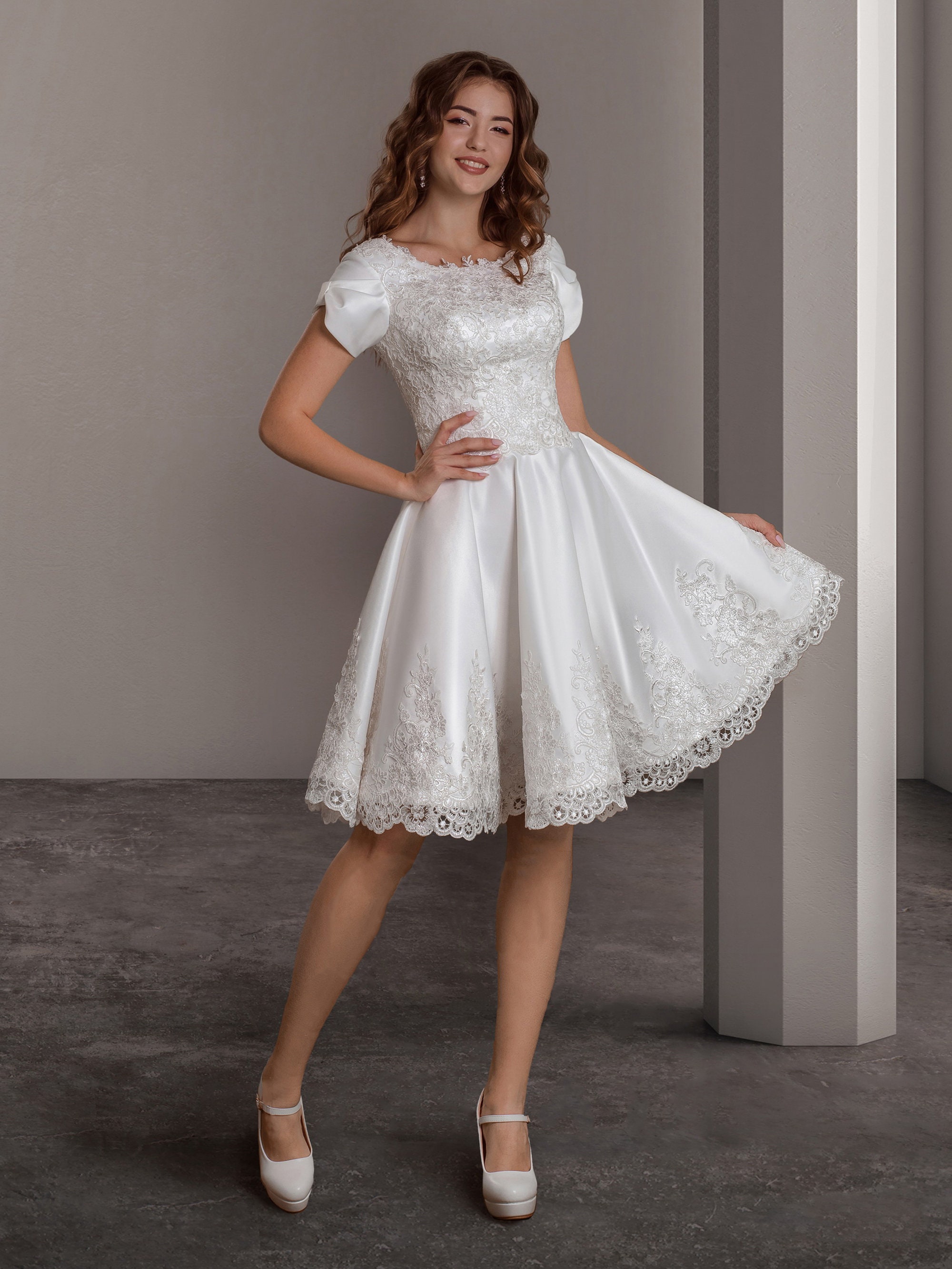 White Confirmation Dresses