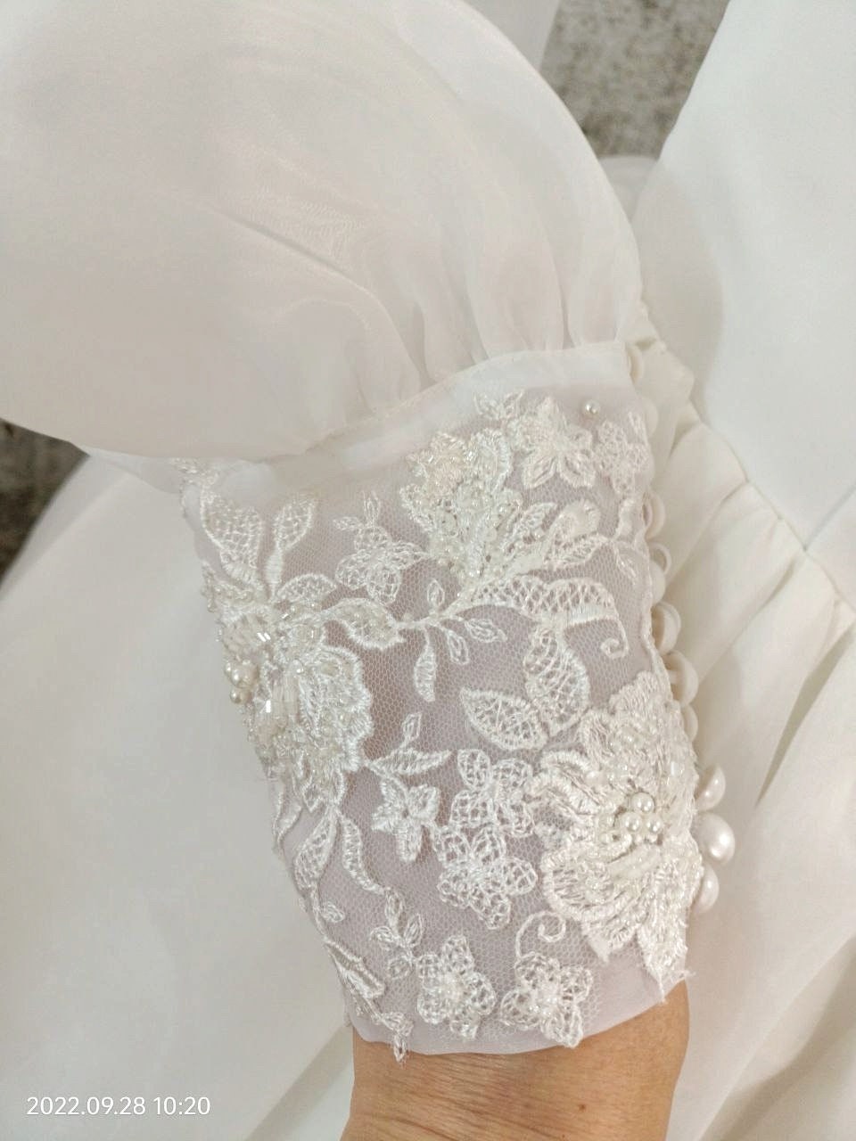 Bishop Sleeve Bridal Dressaline Wedding Dresslong Sleeves - Etsy