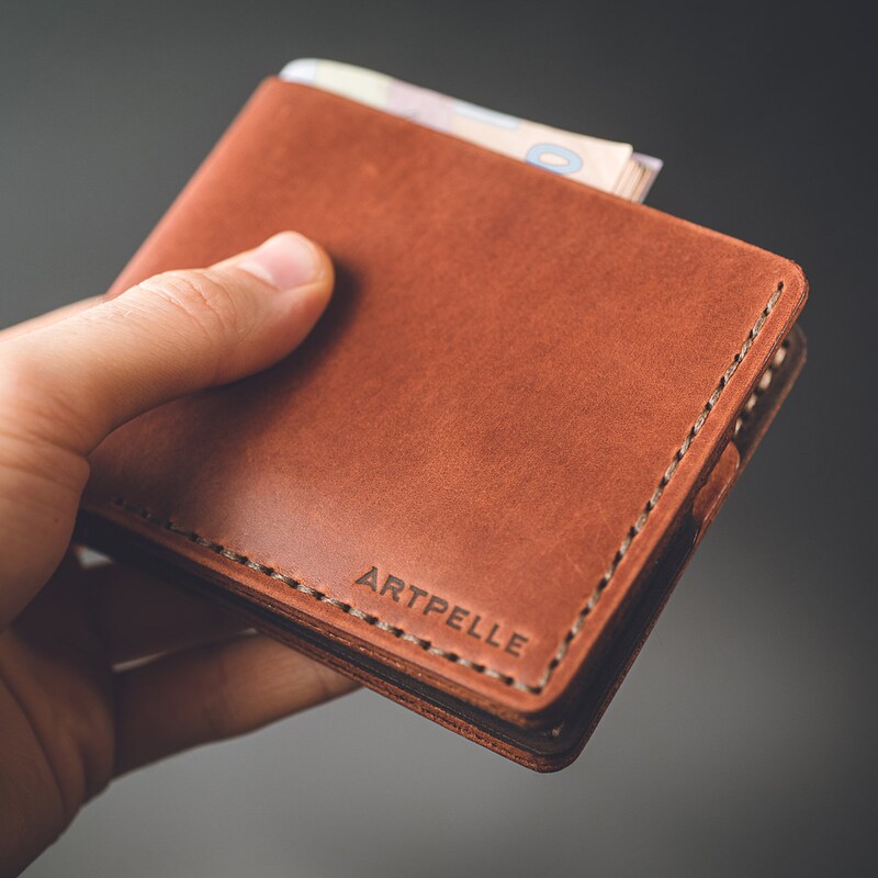Leather Wallet Men - Etsy