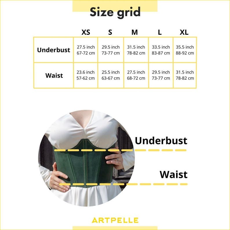 Leather Corset Belt Underbust, Plus Size Corset Vintage, Renaissance ...