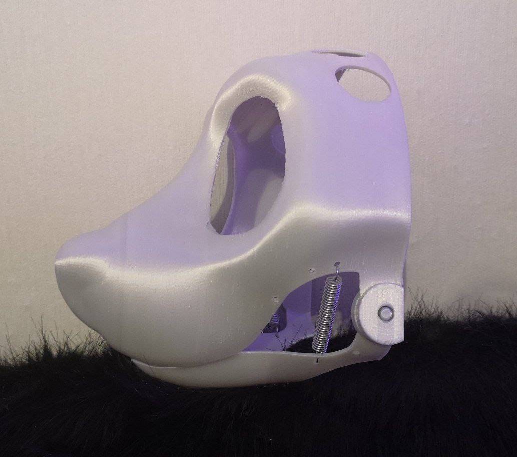 Head Base Gepard/cheetah Moving Jaw Furry Fursuit 3D Druck - Etsy