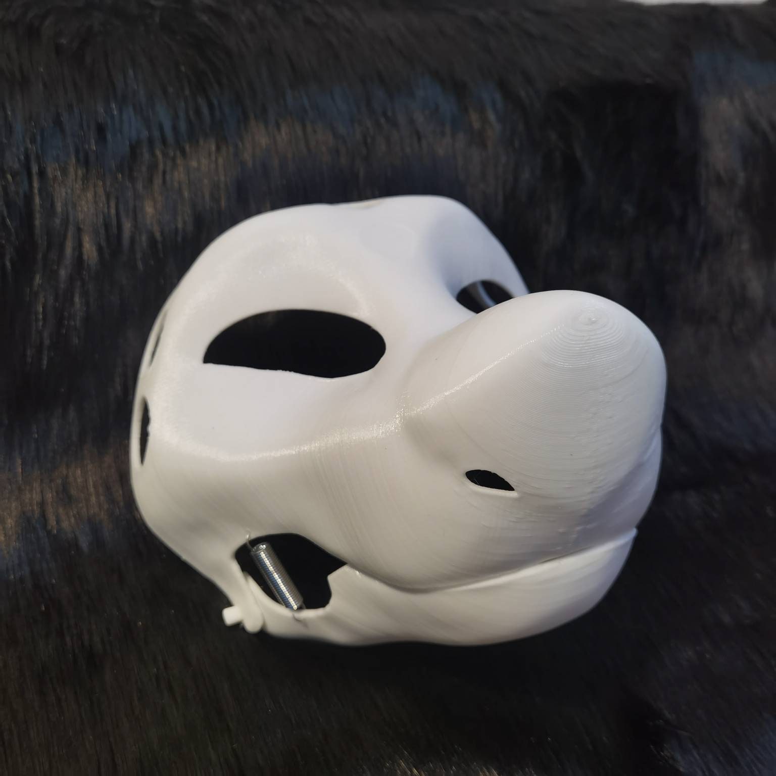 Furry Fursuit Head Base Manokit With Nose Holes Moving Jaw 3d - Etsy