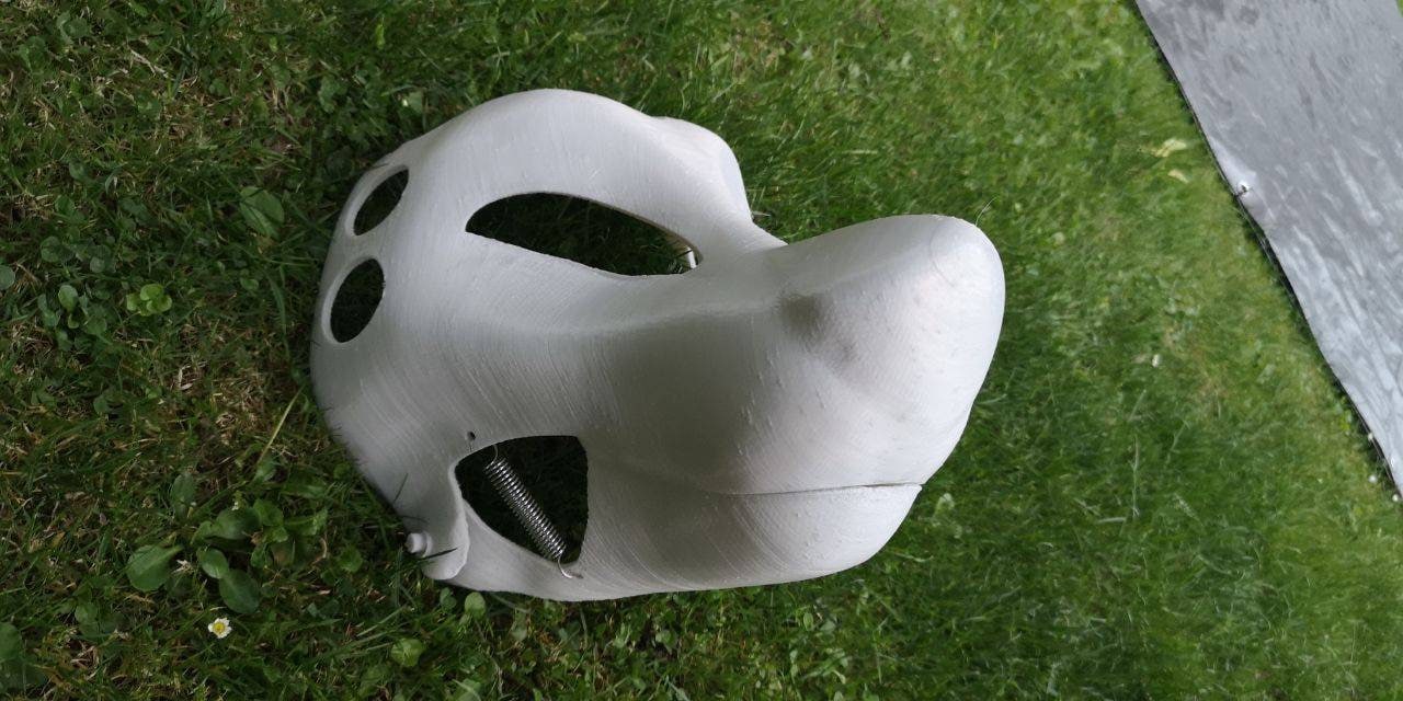 Furry Fursuit Head Base ManoKit Moving Jaw 3d Druck | Etsy