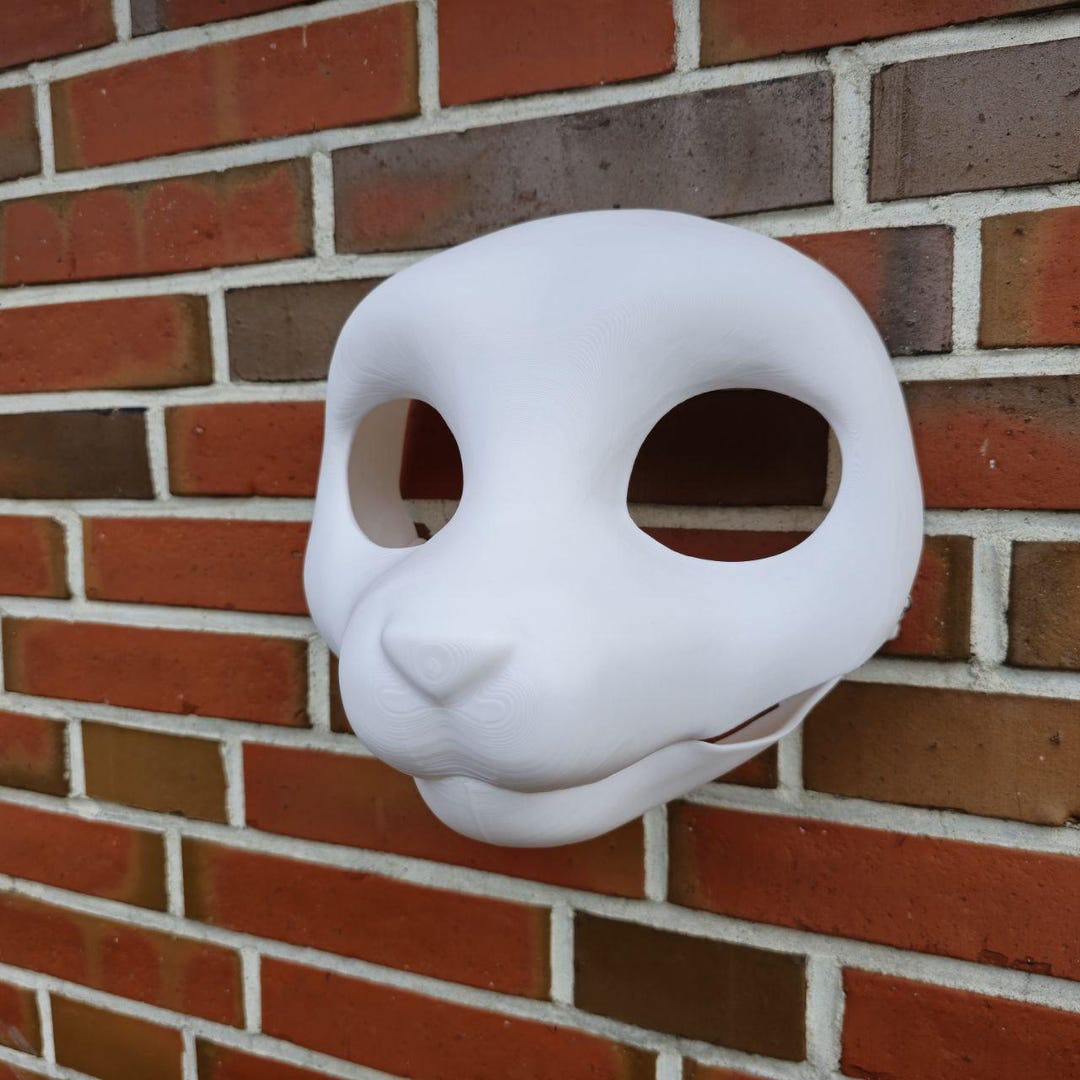 Furry Fursuit Saber-toothed Tiger Without Teeth Moving Jaw 3d Print - Etsy