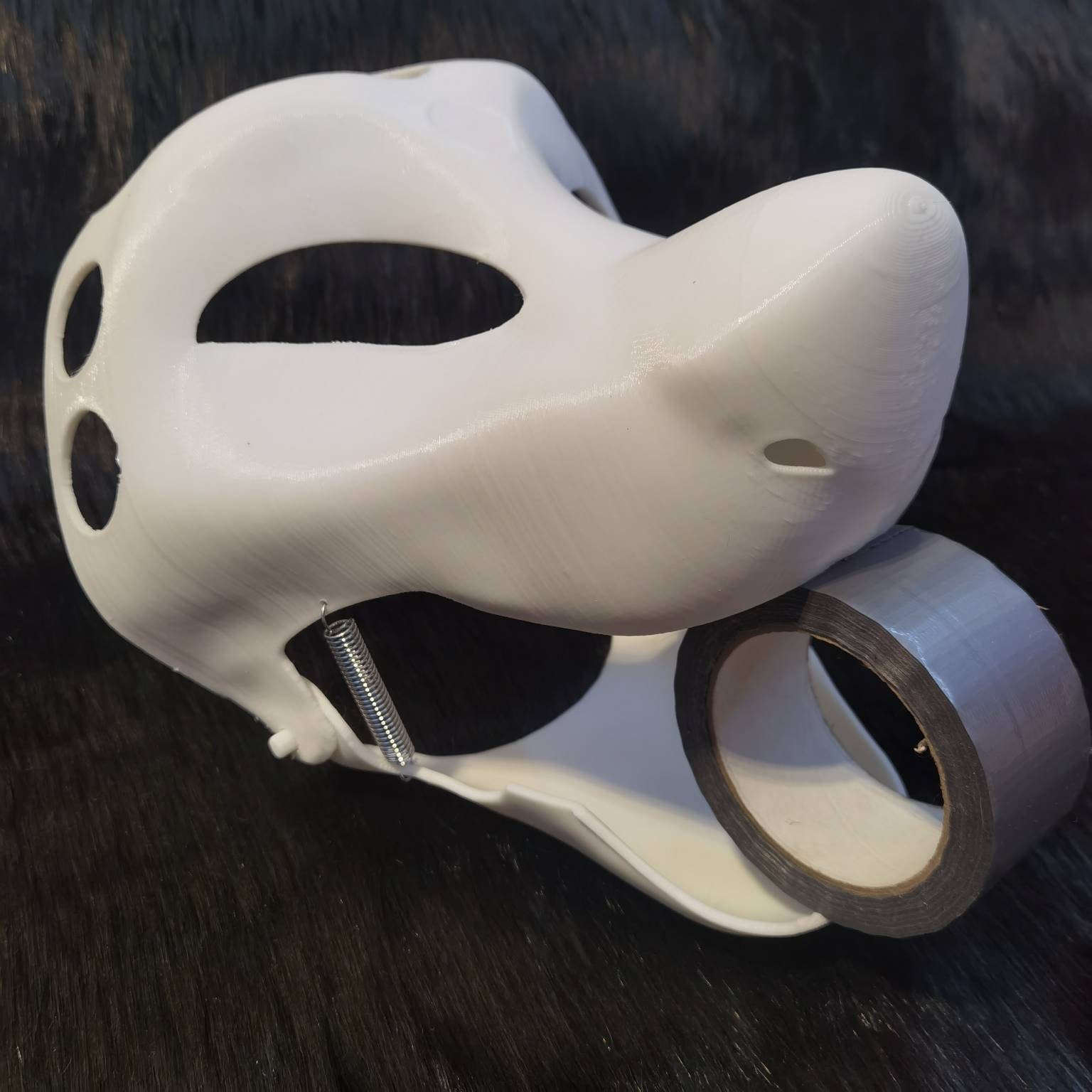 Furry Fursuit Head Base Manokit With Nose Holes Moving Jaw 3d - Etsy