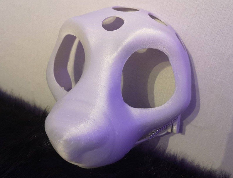 Head Base Cheetah/cheetah Moving Jaw Furry Fursuit 3D Print Mask - Etsy