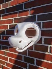 Wickerbeast 3D Printed Head Base Fursuit Furry Moving Jaw - Etsy Canada