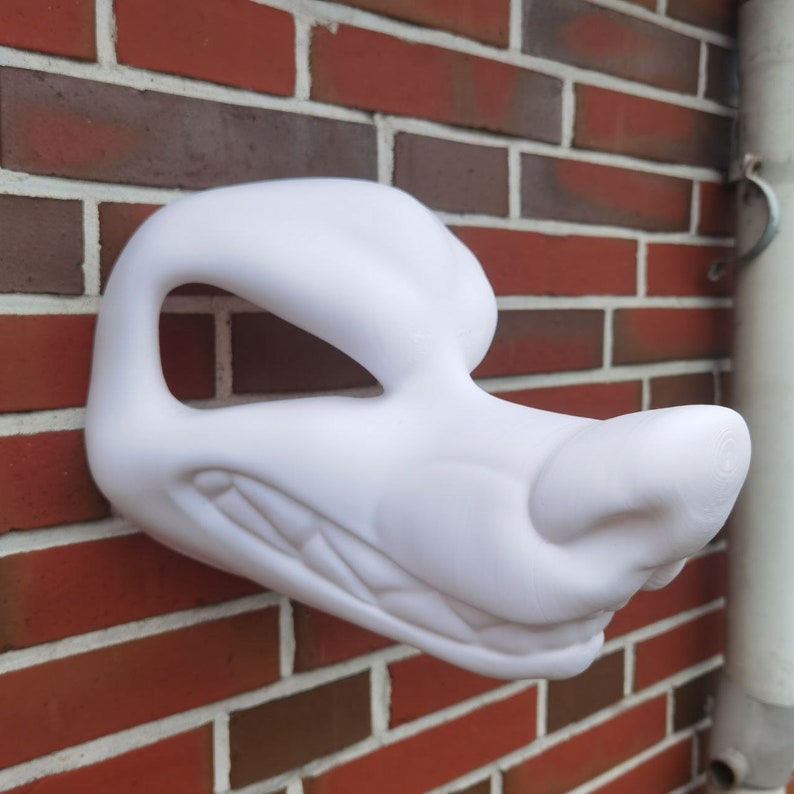 Furry Fursuit Head Base Grumpy Dog Static Base 3d Druck - Etsy