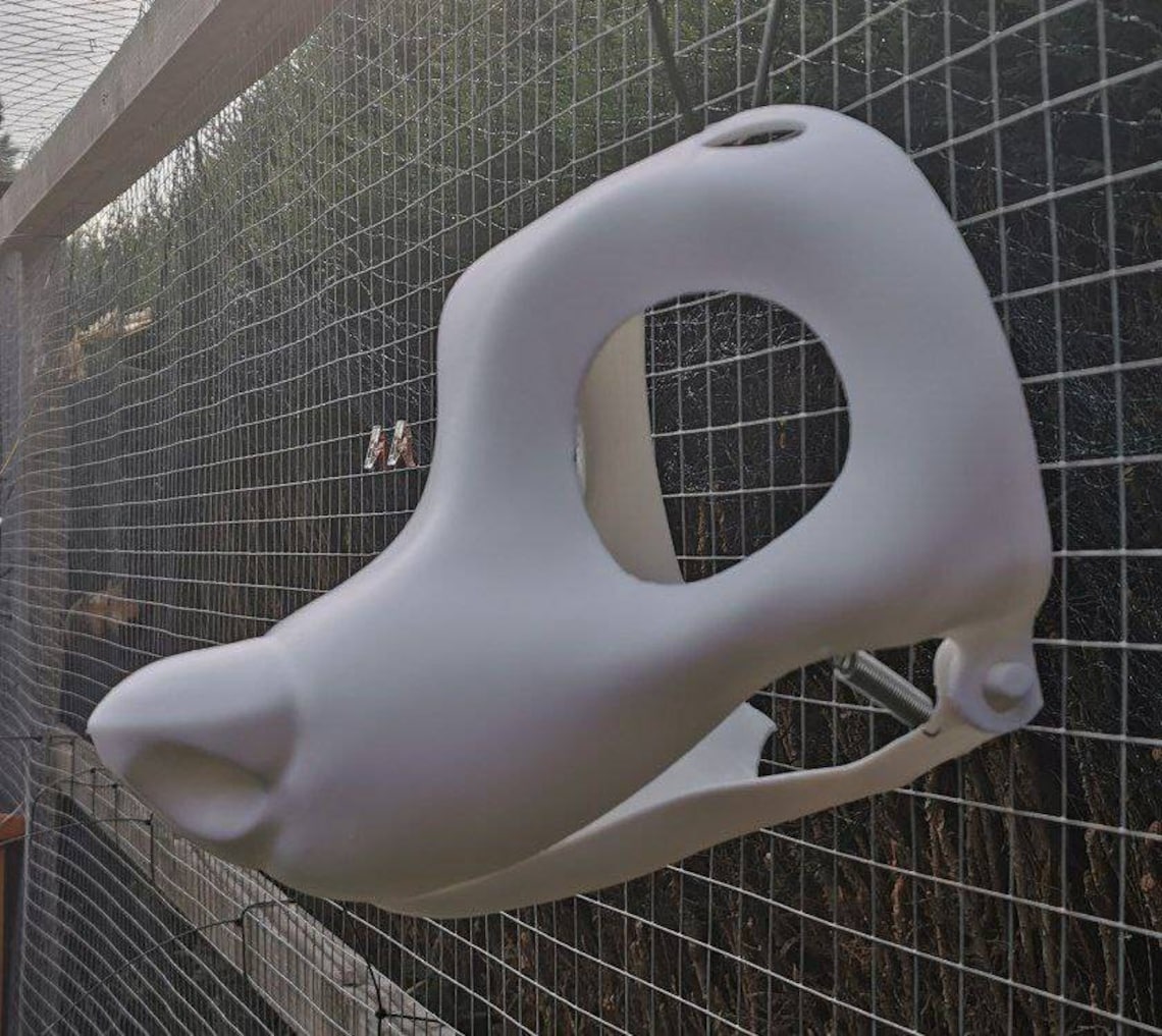 Furry Fursuit Head Base Hund / Dog Mit Nase Moving Jaw 3d - Etsy