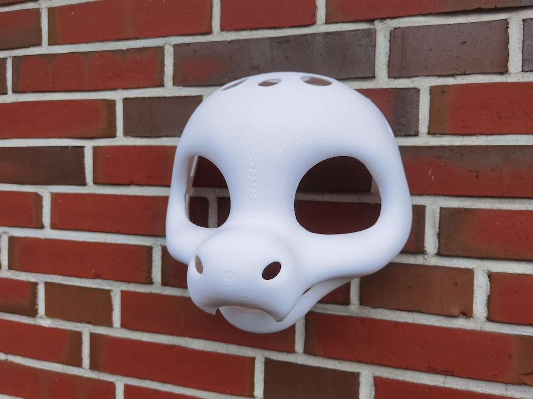 Furry Fursuit Kemono Dragon Static With Nostrils Head Base 3D Print - Etsy