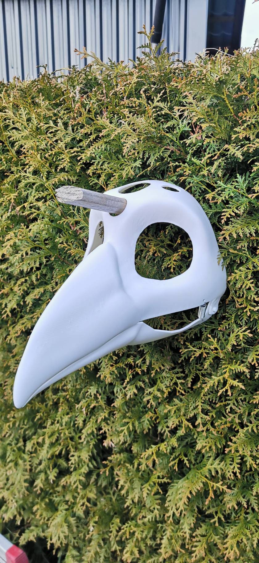 Fursuit Base Rabe/crow Moving Jaw Head Base 3D Print Furry - Etsy Australia