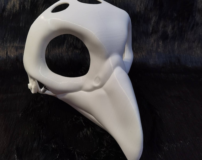 Raven Skull Mask / Nevermore Inspired Mask / Wearable - Etsy