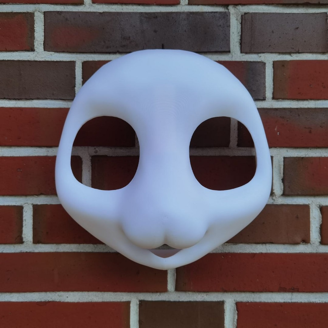 Furry Fursuit Head Base Kemono V3 Static Jaw 3d Print - Etsy